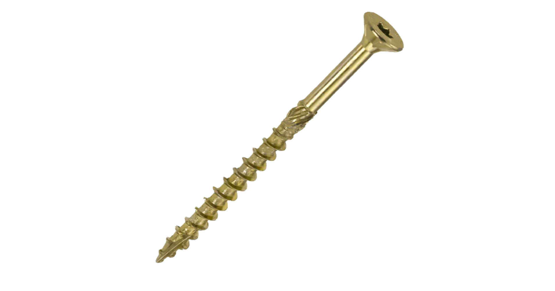 Sülyesztettfejű (Torx) faszerkezetépítő csavar sárgahorganyzott 4x40