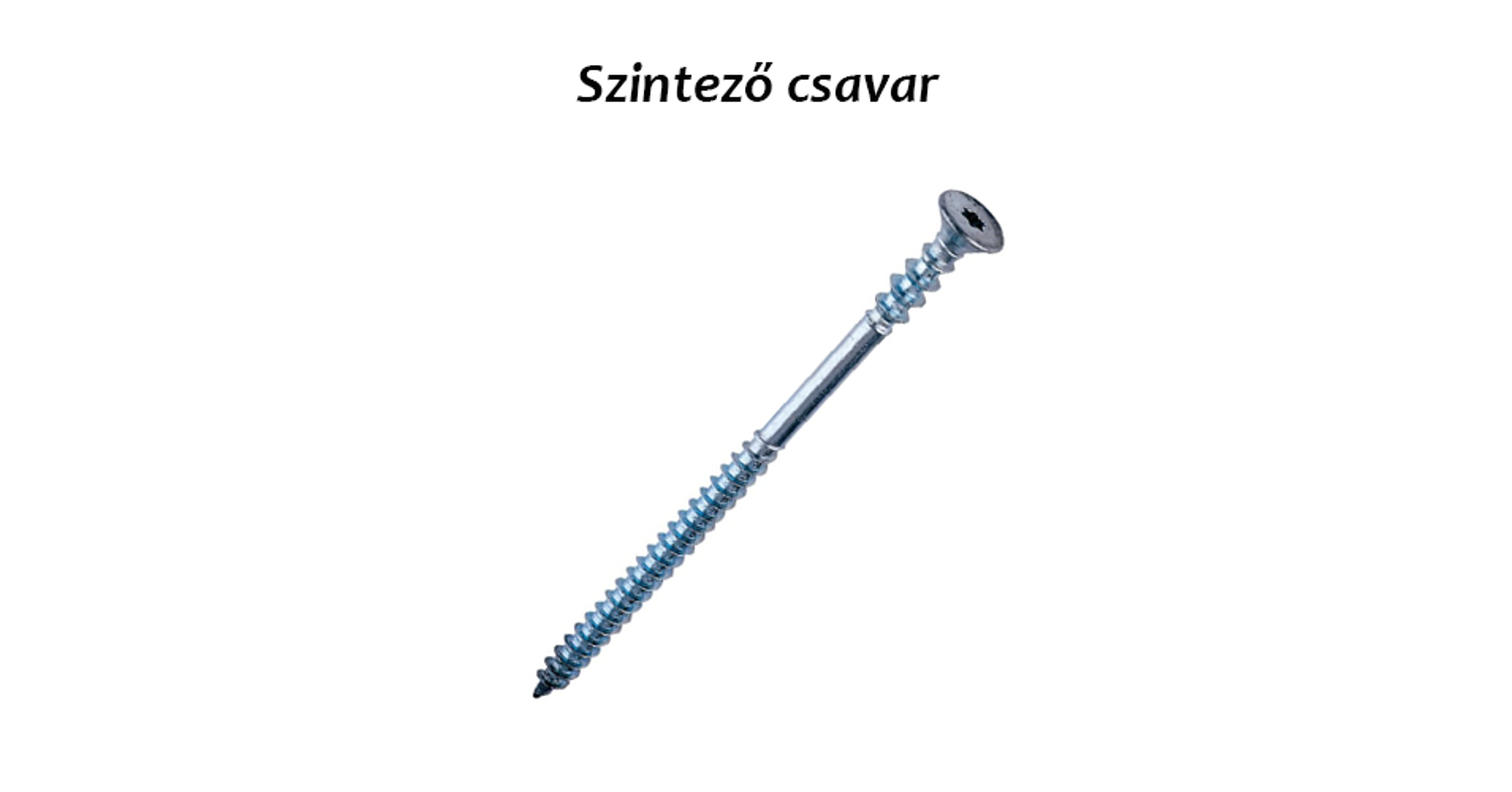 Szintező Csavar 6x100